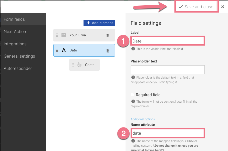Changing Date Format Help Center Landingi