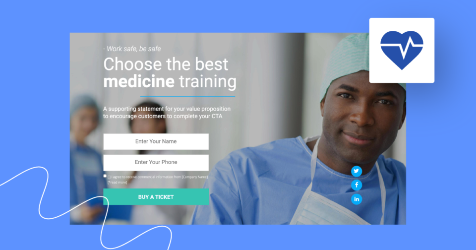 Healthcare Landing Page: Best Practices & Examples | Landingi