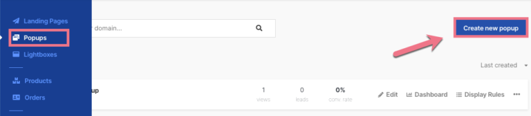 Downloading and importing pop-up to a .popup file | Landingi