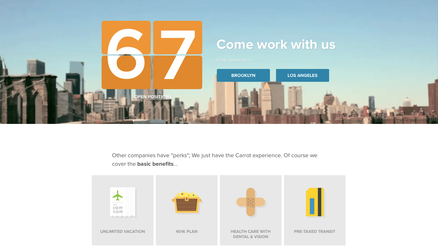 20 Recruitment Landing Page Examples | Landingi