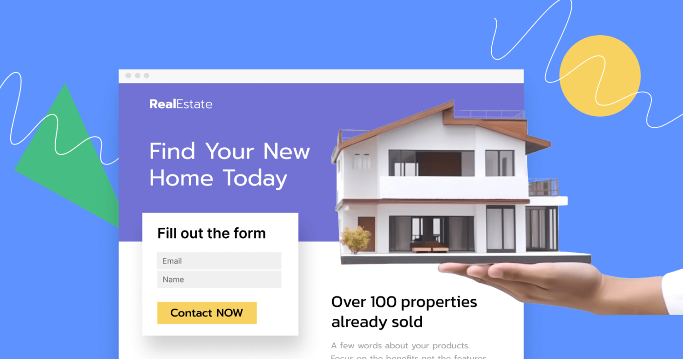 Real Estate Landing Pages: Tips & 24 Examples | Landingi