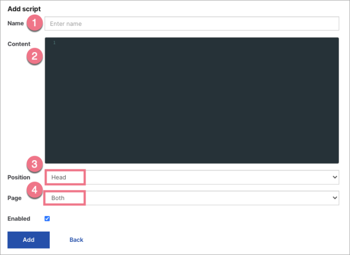 Heap Analytics integration | Landingi
