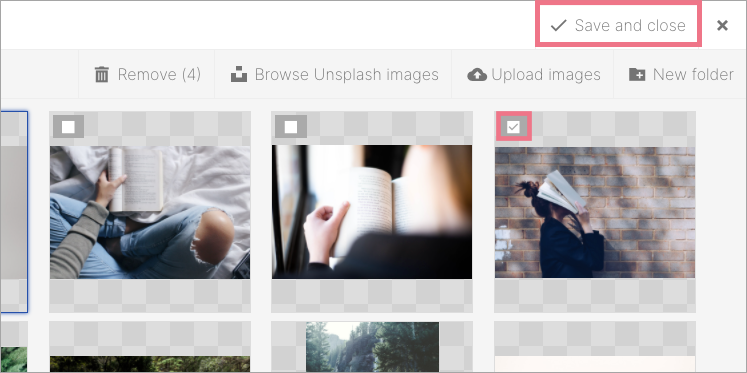 Unsplash free stock images | Help Center | Landingi