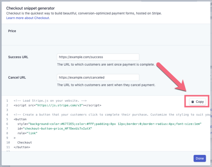 Stripe payment gateway | Help Center | Landingi