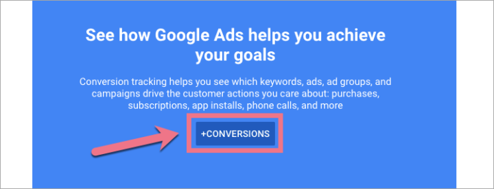 Add a Google Ads Conversion Code to a page | Help Center | Landingi