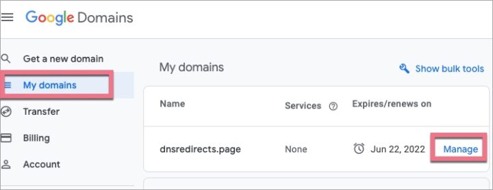 Google Domains configuration | Help Center | Landingi