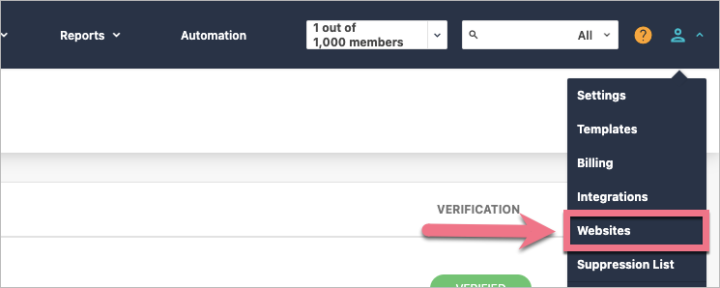 Moosend integration | Help Center | Landingi